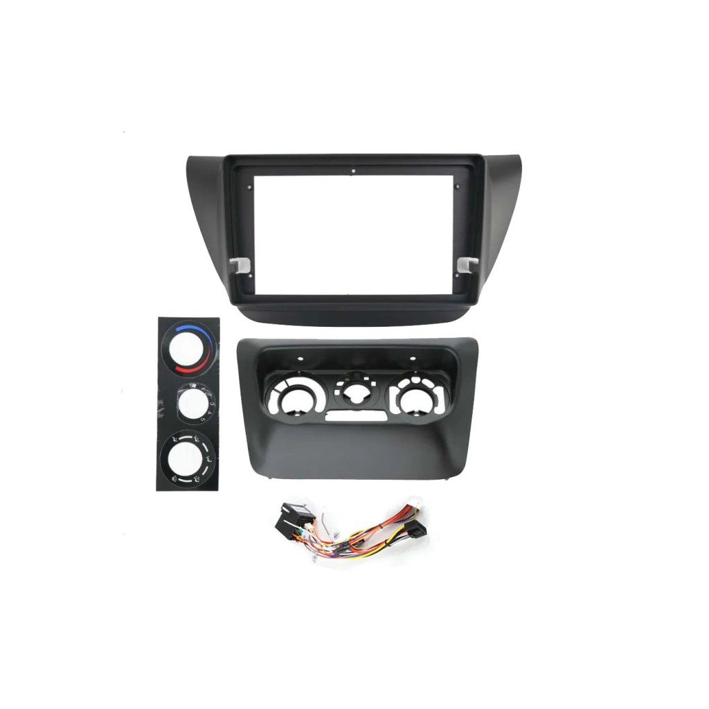 Screen installation adjustment frame for Mitsubishi Lancer