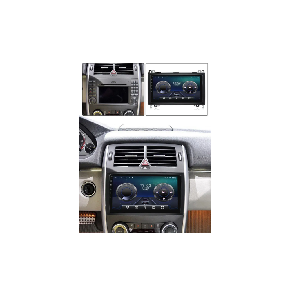 Mercedes-B200 Android screen