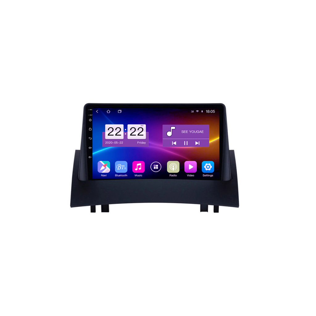 Renault Megane 2 Android screen