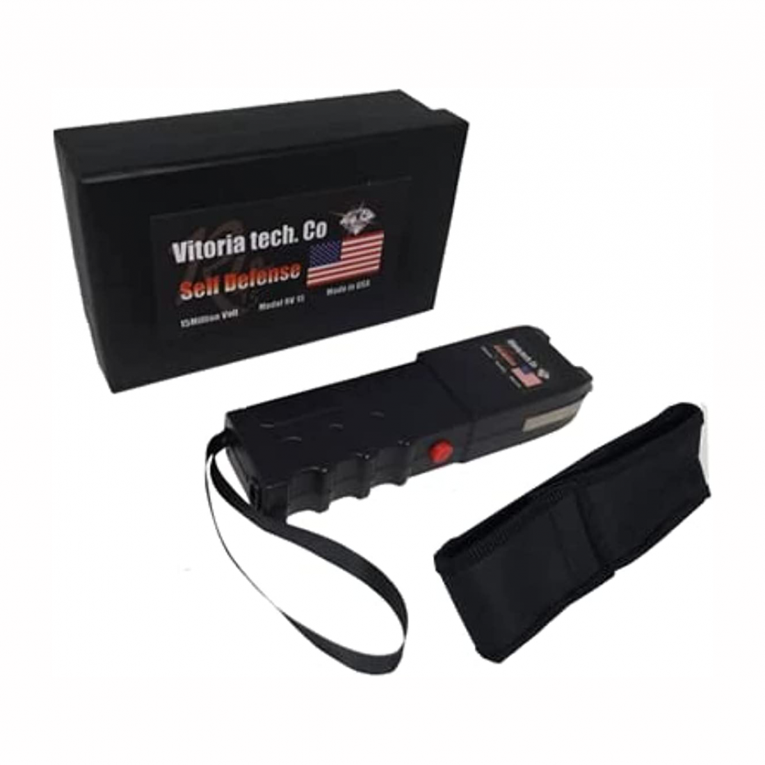 Electric shock device to protect the family from theft